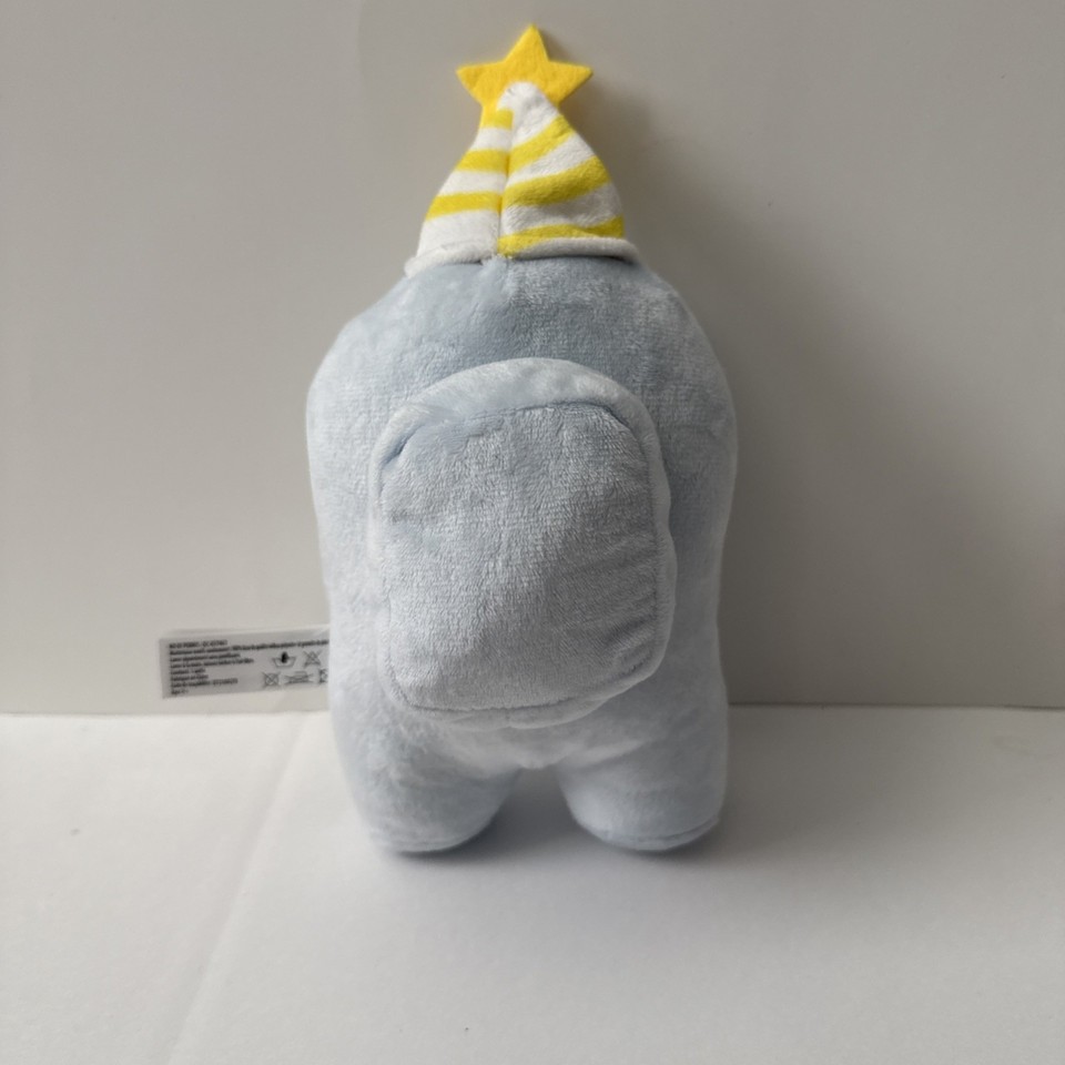 Among Us Series 2 Light Blue Crewmate W/ Star Hat Imposter Plush | eBay