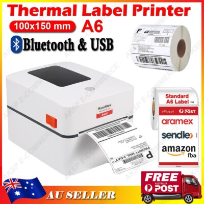100x150 mm Label Printer A6 Direct Thermal Label Shipping Address Label ...