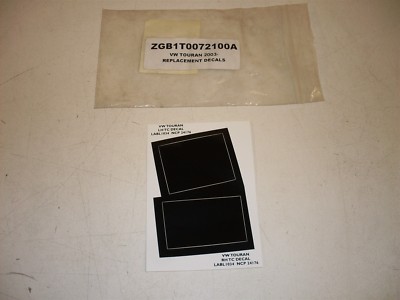 VW Touran headlight beam deflectors ZGB1T0072100A New genuine VW | eBay UK