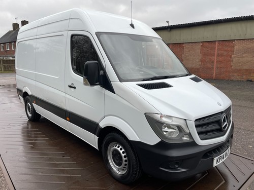 MERCEDES*SPRINTER*MWB*H/ROOF*186K MILES*SERVICE*CLEAN VAN*NO VAT | eBay UK