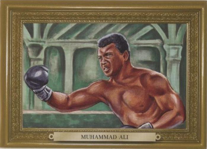 2010 Ringside Boxing Round 1 - Mecca Turkey Red Muhammad Ali #93 Gold ...