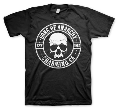 Sons Of Anarchy Charming Seal Skull Redwood Original SoA MC Männer Men ...