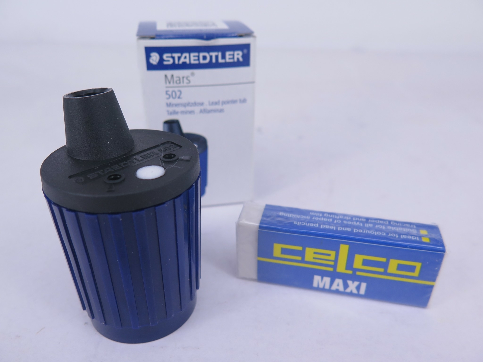 Staedtler Mars 502 Lead Pointer / Sharpener for 2mm Leads + FREE MAXI ...