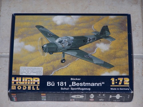 HUMA MODELL 1/72ème Bücker Bü 181 "Bestmann" | eBay