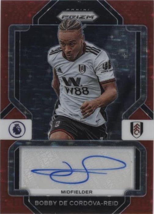 2022-23 Panini Prizm Premier League - Signatures Bobby De Cordova-Reid ...
