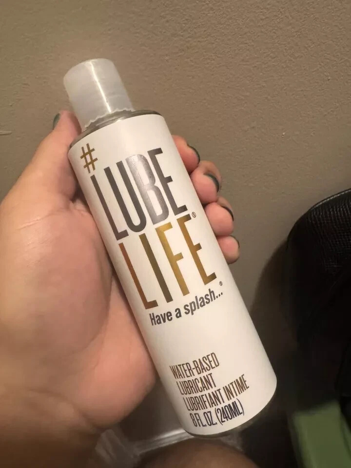 Lube Life Water-Based Personal Lubricant, Lube for Men, Women and ...
