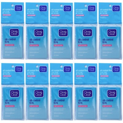 10 Package Clean and Clear Oil Control Film Blotting Paper Oil ...