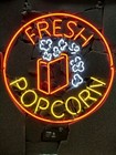 Fresh Popcorn Neon Light Sign Store Wall Hanging Handcraft Visual ...