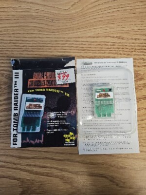 PLAYSTATION 1 PS1 GAME CHAMPION CHEAT CARTRIDGE FOR TOMB RAIDER III | eBay