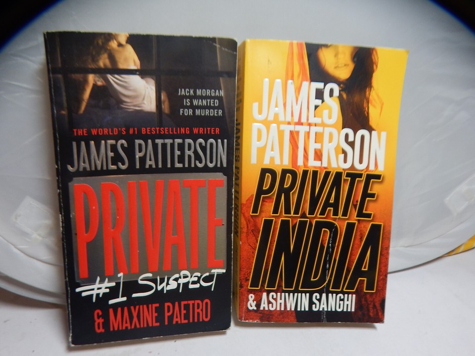 James Patterson PRIVATE SERIES Book Lot PB / HC Vegas/Berlin/London ...