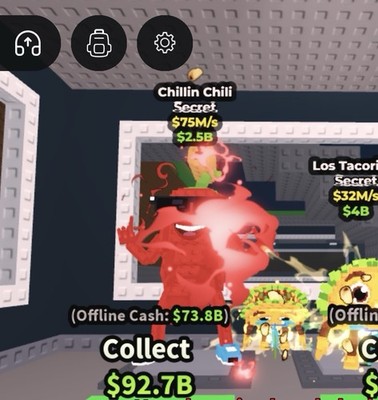 Steal a Brainrot Chillin Chili 75M/S | eBay