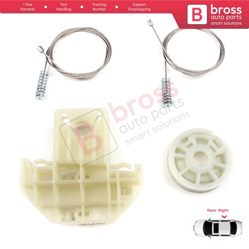 Power Window Regulator Repair Kit Rear Right for Ford Focus MK1 4/5 ...
