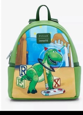 Loungefly Disney Pixar Toy Story Rex Little Arms Mini Backpack | eBay