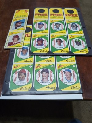 1981 & 1982 Topps Squirt Baseball Complete Set Henderson Nice Cards | eBay