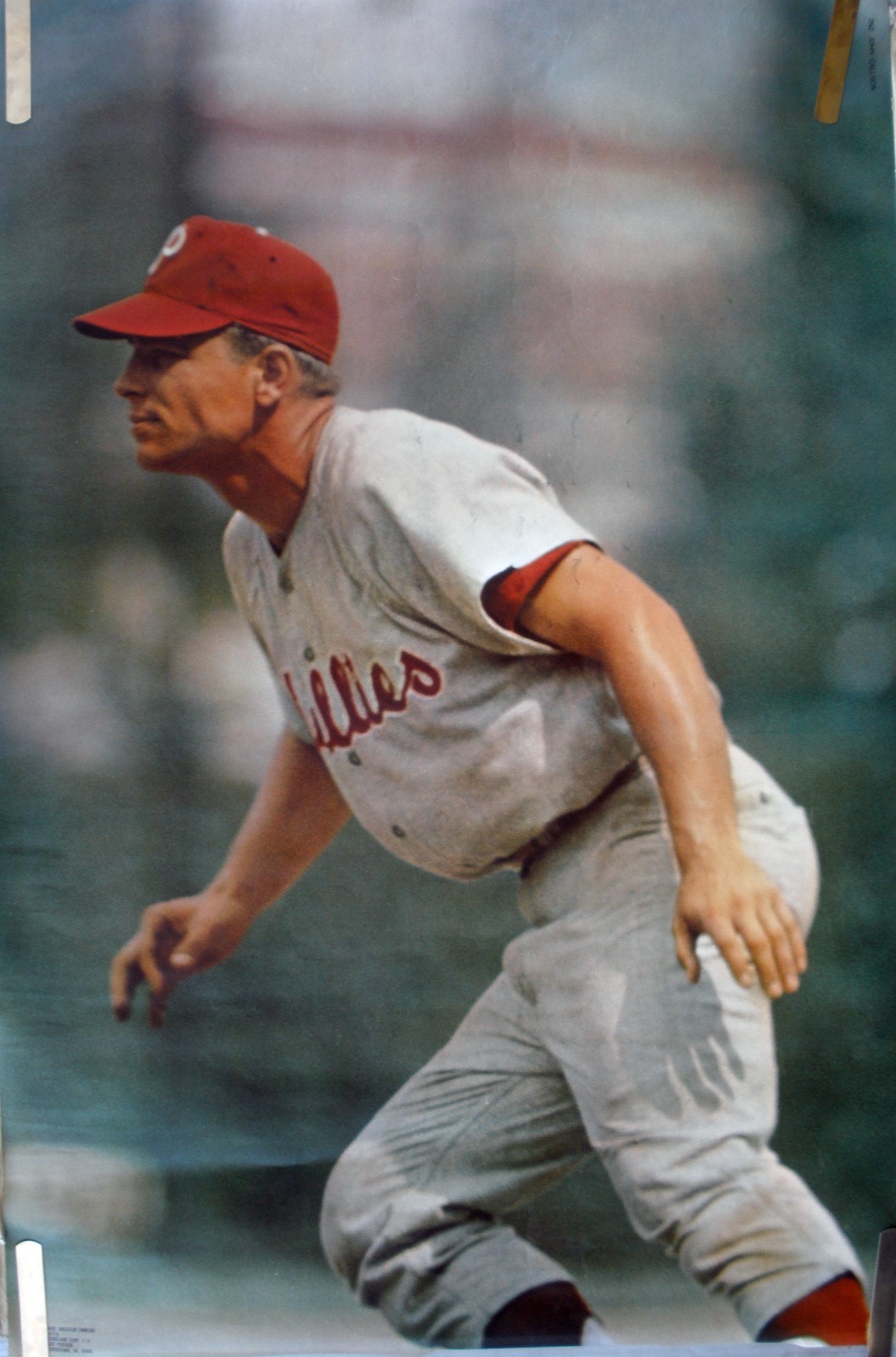 RARE JOHNNY CALLISON PHILLIES 1968 SPORTS ILLUSTRATED SI POSTER | eBay