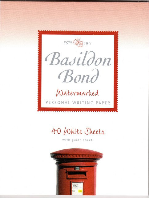 Basildon Bond Writing Paper - 40 Sheets, White for sale online | eBay