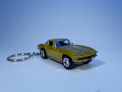 keychain '63 CORVETTE STINGRAY 1963 chevrolet corvette split window key ...