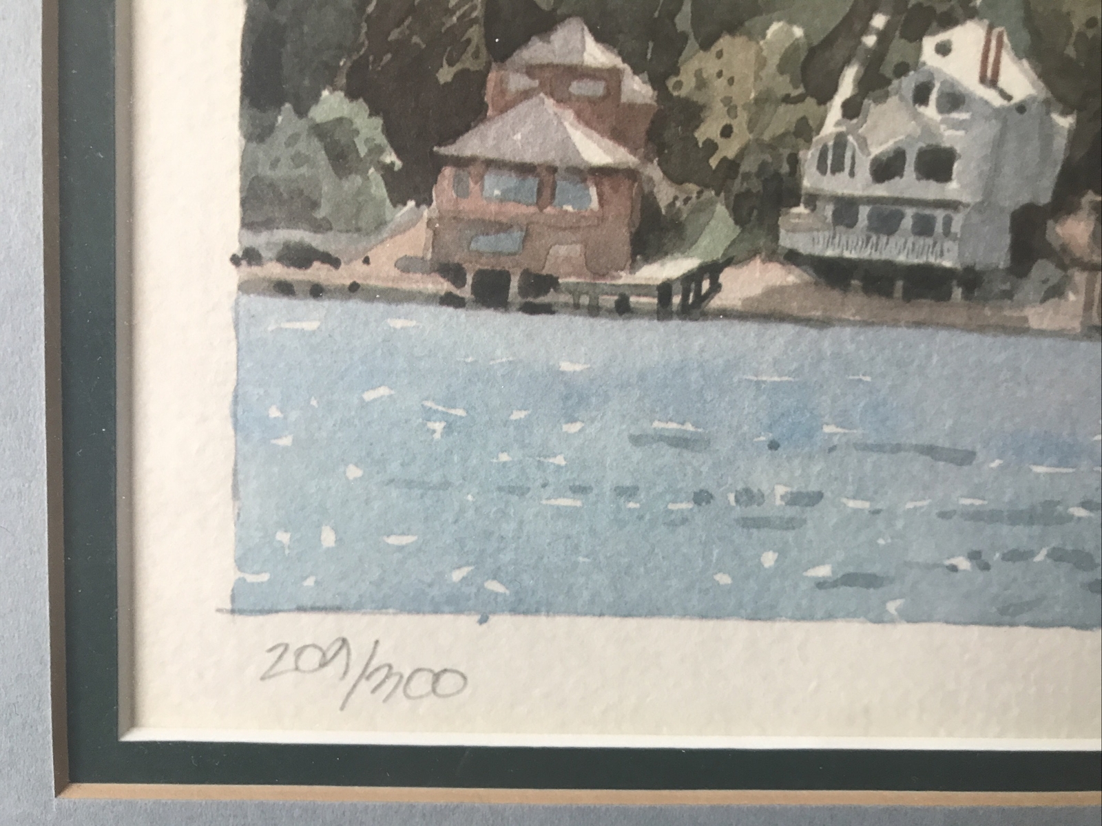 Joe Jaqua - Limited - Lithograph - Sausalito Hills - Signed - 209/300 ...