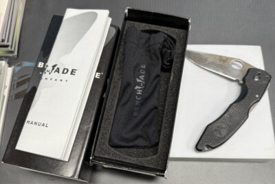 Benchmade Pika 10410 Folding Knife 440C Stainless Steel Blade - HTF | eBay