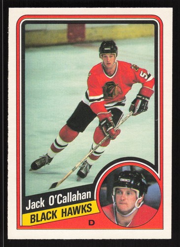 1984-85 O-Pee-Chee #43 Jack O'Callahan Card TCCCX | eBay