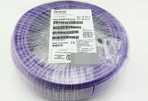 6XV1830-0EH10 40Meter siemens Profibus DP Bus cable Color Purple 2 core ...