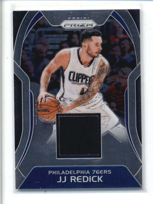 JJ REDICK 2017/18 PANINI PRIZM GAME USED WORN JERSEY AH3931 | eBay