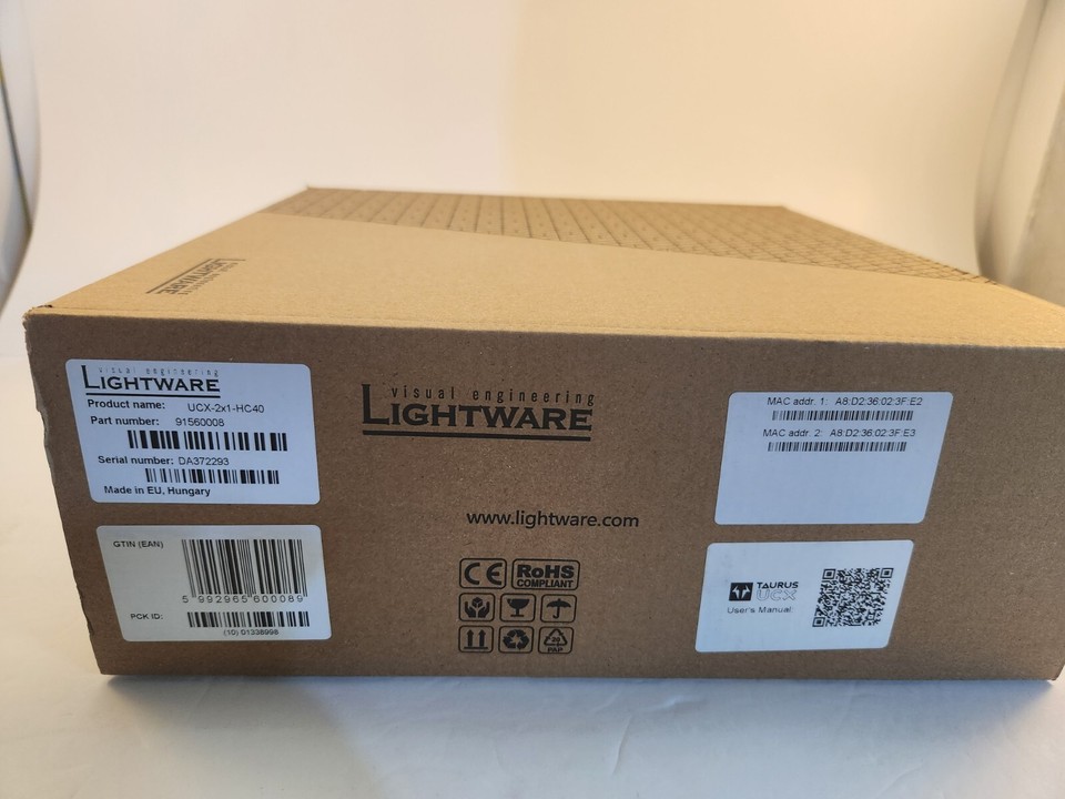 LightWare UCX-2x1-HC40 BRAND NEW - Open Box - GREAT find AND price | eBay