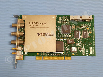 National Instruments PCI-5102 Digitizer Card, NI DAQ Scope | eBay
