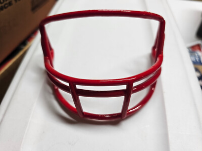 SCARLET RED COLOR VSR4 FACE MASK FOOTBALL MINI HELMET RIDDELL | eBay