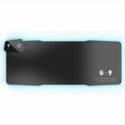 ALIENWARE RGB Game Mouse Pad 15W Qi Wireless Phone Charging Desk | eBay