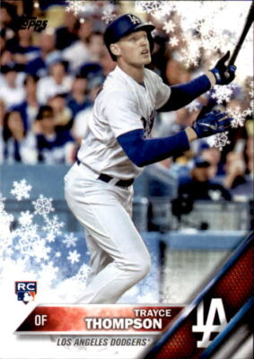 Trayce Thompson 2016 Topps Holiday Rookie Card #HMW117 | eBay