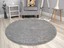 Small Large Round Circle Circular Plain Modern Colours Shaggy Rugs Mats ...
