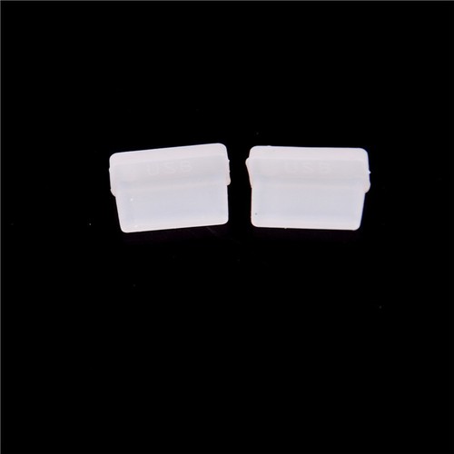 10pcs Clear Rubber A Type Female USB Anti Dust Protector Plugs Stopper ...