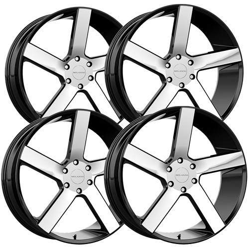 (4) Vision 472 Switchback 20x9 6x5.5" +30mm Black/Machined Wheels Rims ...