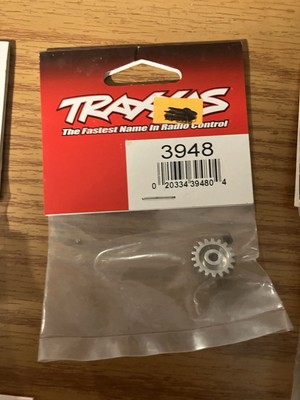 Traxxas 18 Tooth 32 Pitch Pinion Gear -E-Maxx TRA3948 18T 32P (3.2mm ...