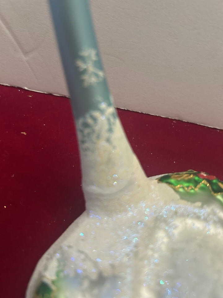 CHRISTOPHER RADKO 2002" 10" MIDNIGHT MAGIC" 3 PIECE CHRISTMAS GLASS ...