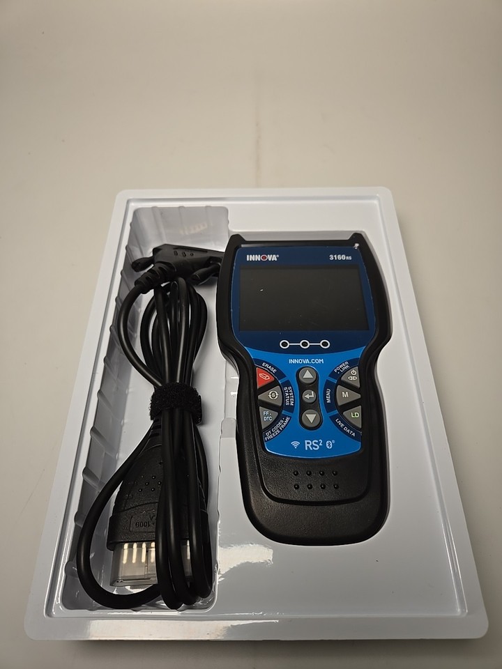 INNOVA 3160RS OBD2 Scanner, ABS Brake Bleeder, SRS Engine Transmission ...