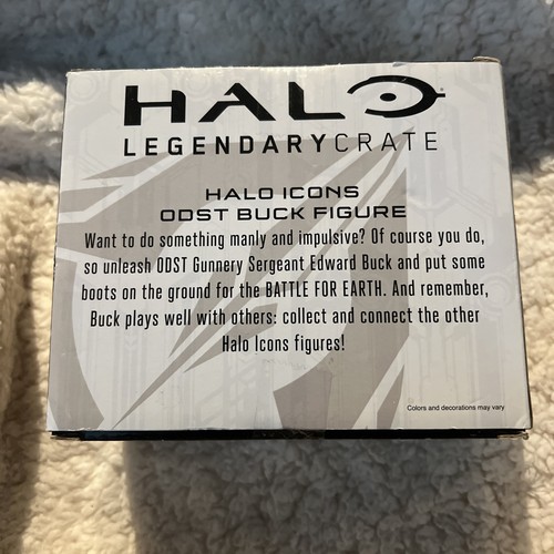 LOOT CRATE SCREEN SHOTS HALO ICONS ODST BUCK COLLECTIBLE FIGURE NATHAN ...