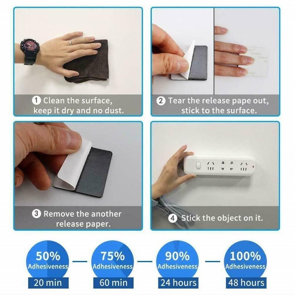 10pcs Pads Mounting Sticker Double Tape Self Adhesive EVA Foam Round ...