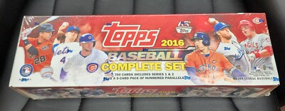 2016 Topps Baseball Complete Set Factory Sealed MINT | eBay