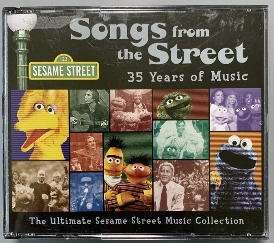 Sesame Street Songs From The Street: 35 Years of Music 3 CD Box Set | eBay