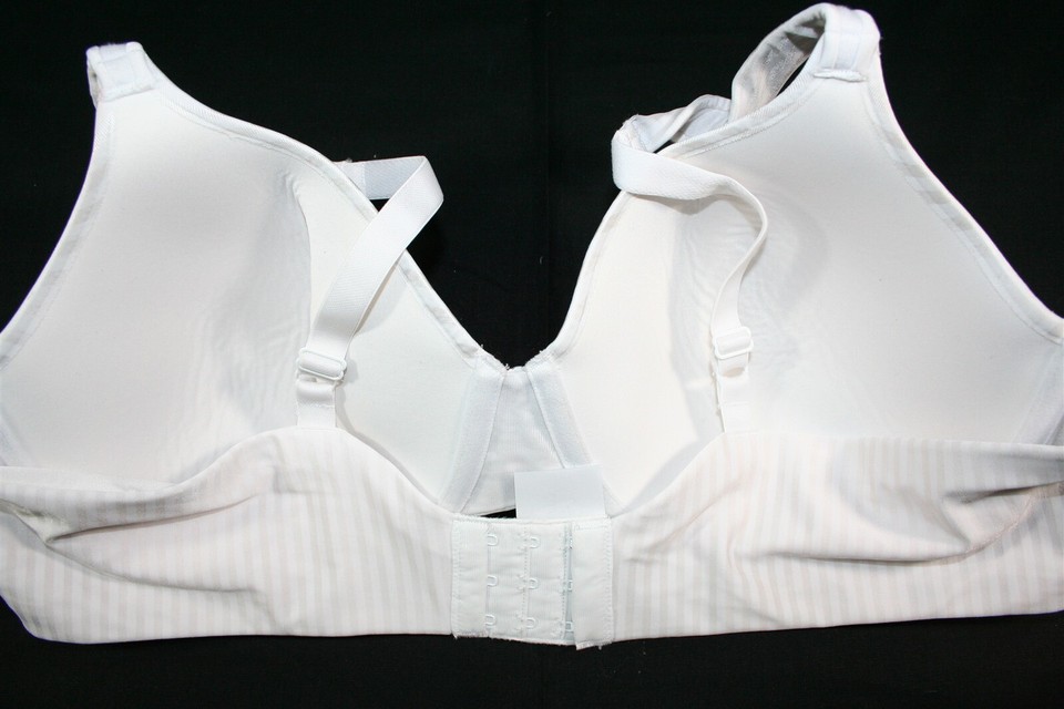 935X04 Playtex 4747 Secrets Perfectly Smooth Underwire Bra 42DDD White ...