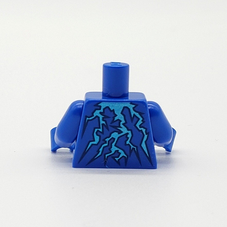 Lego Ninjago NRG Jay Minifigure Torso Blue Lightning Ninja 9570 | eBay