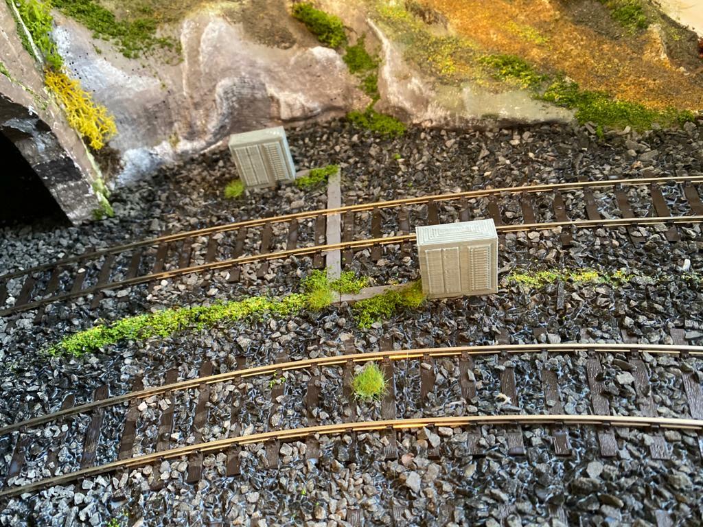 Model Railway O / OO / N Gauge trackside cabinet - Layout Scenery ...