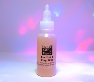 LEATHER VINYL FABRIC GLUE - VERY STRONG ADHESIVE BOND | eBay UK