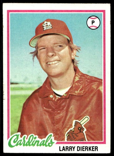 1978 Topps 195 Larry Dierker St. Louis Cardinals Baseball Card | eBay