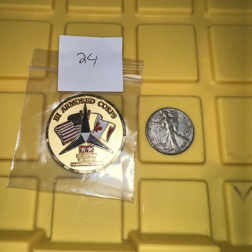 111 Armored Corps Challenge Coin | eBay