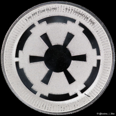 2021 Niue 1 oz Silver $2 Star Wars: Galactic Empire Bullion Coin in ...