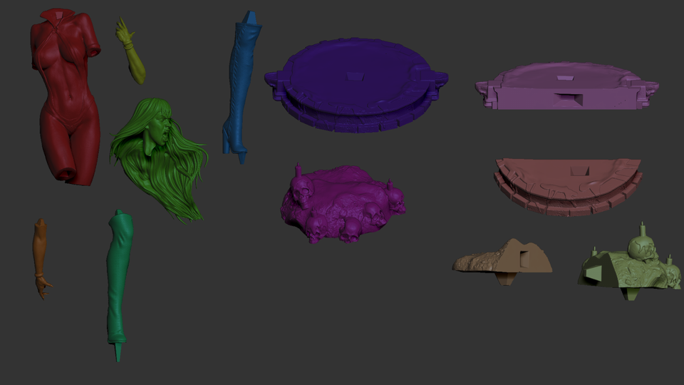 Vampirella Unpainted Unassembled 3D printed Resin Model Kit GK2 | eBay