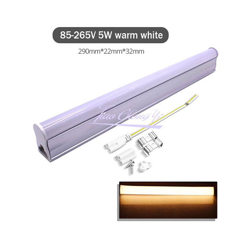 LED Tube T5 Integrated Light LED Fluorescent Tube Wall Lamp 30CM 85 ...